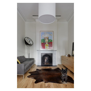 Void House - Contemporary - Living Room - Melbourne - by Andrew Child ...