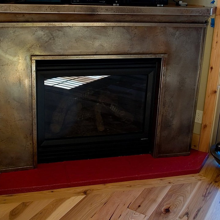 Steel Fireplace Surround - Photos & Ideas | Houzz