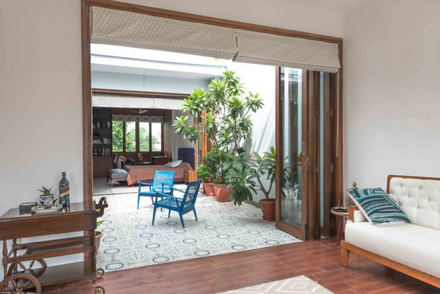 Delhi Houzz: This Rooftop Barsati Has a Front-Row View to the Stars