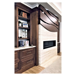 Walnut twilights living room - Modern - Living Room - Seattle - by ...