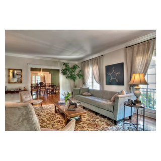 Warner Dr - Traditional - Living Room - Los Angeles - by Sergio Schwark ...