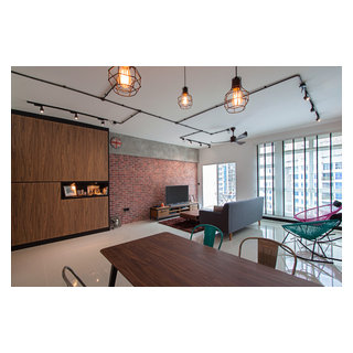 WATERWAY RIDGES - Industrial - Living Room - Singapore - by Jericho Law ...