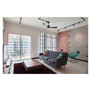 Waterway Ridges - Industrial - Living Room - Singapore - by Luova ...