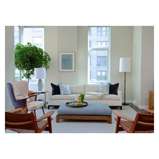 Watts St. - Modern - Living Room - New York - by Curtains For You | Houzz