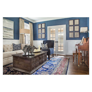 West Chester Residence - Transitional - Living Room - Philadelphia - by ...