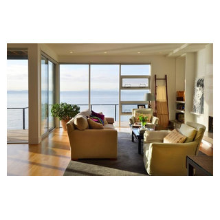 West Seattle Remodel - Contemporary - Living Room - Seattle - by Lewis ...