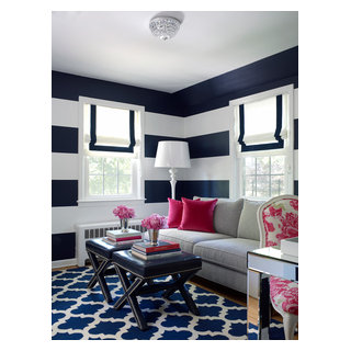 Westchester Chic - Transitional - Living Room - New York - by colleen ...