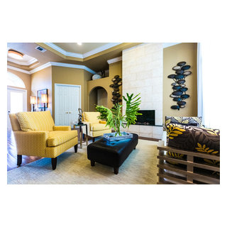 WH Great Room - Contemporary - Living Room - Miami - by WALL2WALLDESIGN ...