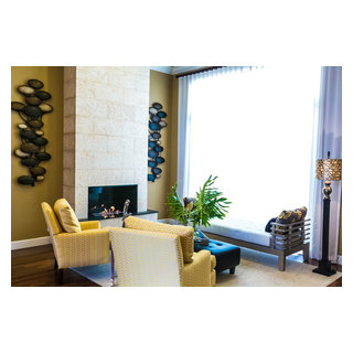 WH Great Room - Contemporáneo - Salón - Miami - de WALL2WALLDESIGN INC ...