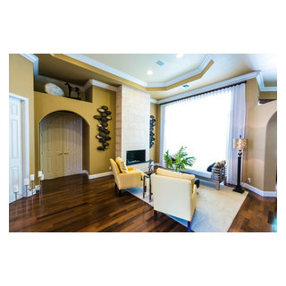 WH Great Room - Contemporary - Living Room - Miami - by WALL2WALLDESIGN ...