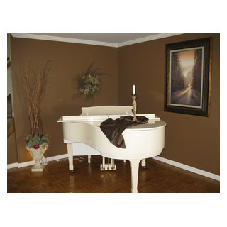 What a Difference PAINT COLOR Makes - Traditional - Living Room ...