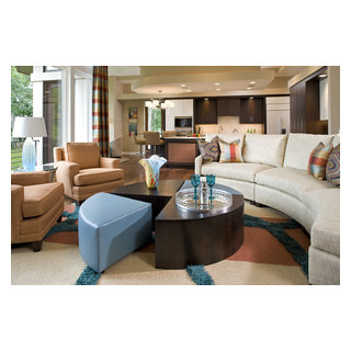 What a Great Room! - Contemporary - Living Room - Minneapolis - by ...