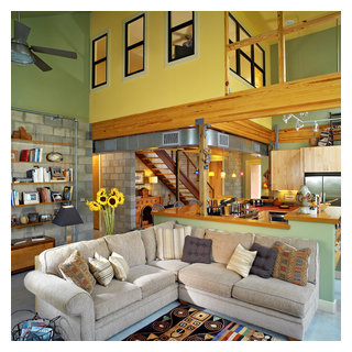Whistling Winds - Industrial - Living Room - Orlando - by 2b Design ...