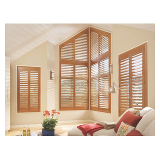 Window Treatments for Angled, Sloped and Triangle-Shaped Windows ...