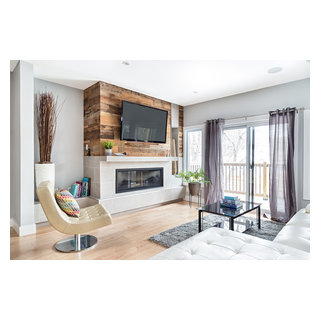 Woodland House - Contemporary - Living Room - Toronto - by Studio 853 ...