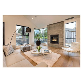 Woodside Modern Napa Style - Modern - Living Room - San Francisco - by ...