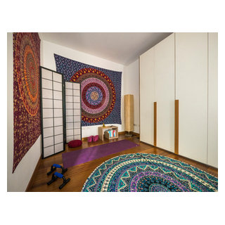 La stanza dello Yoga - Eclectic - Home Gym - Milan - by Liadesign ...