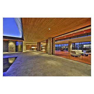 Above the Boulders - Contemporary - Patio - Phoenix - by Sever Design ...