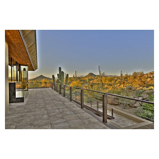 Above the Boulders - Contemporary - Patio - Phoenix - by Sever Design ...