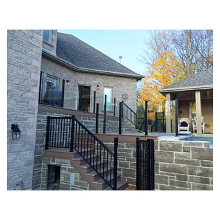 Aluminum Railings - Patio - Toronto - by CPL Aluminum Railings & Glass ...