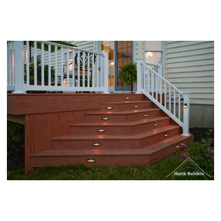 Angled Stairs - Traditional - Patio - Philadelphia - by Harth Builders ...