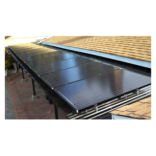 Arbor Mounted 3.8 kW PV Solar System - Transitional - Patio - San ...