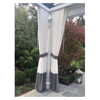 Atherton Outdoor panels with Inset Track - Traditional - Patio - San ...