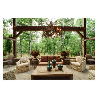 Back Porch - Rustic - Patio - Little Rock - by BLACK CORLEY OWENS ...