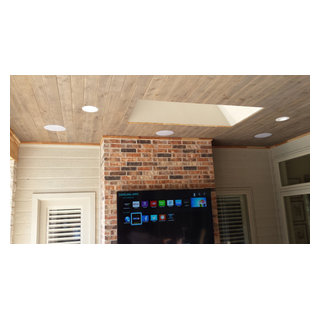 Back Yard A/V - Patio and Surround Sound System - Contemporary - Patio ...