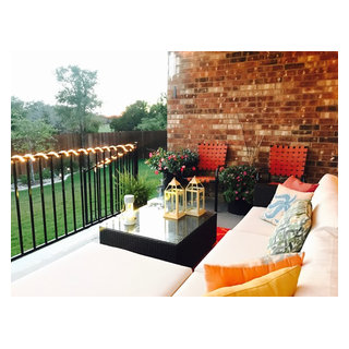 Backyard Patio - Modern - Patio - Austin - by Afka Designs Ltd. | Houzz