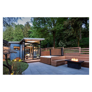 Backyard Reading Retreat - Contemporary - Patio - Seattle - by Board ...