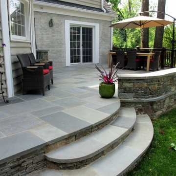 Curved Stone Steps - Photos & Ideas | Houzz