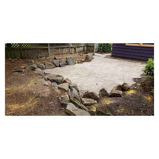 Belgard Mega-Arbel Pavers w/ Evolution "Charcoal" 100% Granite ...