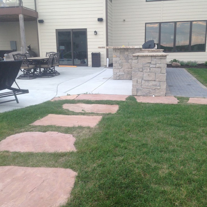 Belgian Block Patio - Photos & Ideas | Houzz