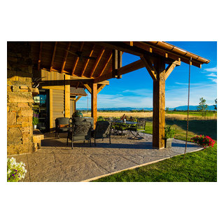 Black Bull Residence - Traditional - Patio - Other - by Brechbuhler ...