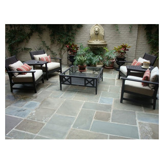Bluestone Courtyard - Traditional - Patio - New Orleans - by Artscape ...