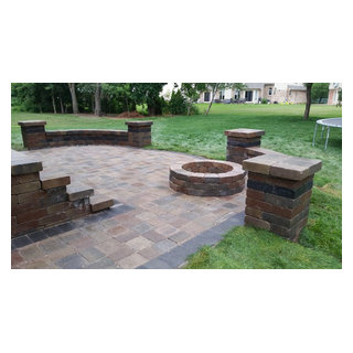 Brick Paver Patios and Landscaping Ideas - Contemporary - Patio ...