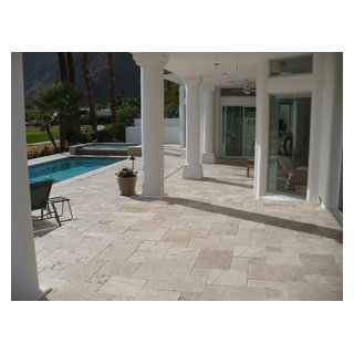 Cafe Light Versailles Pattern Landscape Paver Pool/Patio Project ...