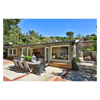 California Beach Cottage Exterior - Beach Style - Patio - Los Angeles ...