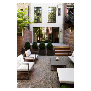 Carnegie Hill Townhouse - Transitional - Patio - New York - by Kinlin ...