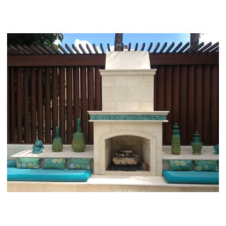 Casey Key Beach House - Beach Style - Patio - Tampa - by Grants Gardens ...