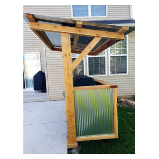 Charming Cedar Grill Shack - Rustic - Patio - Chicago - by Ken Spears ...