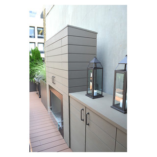 Chelsea Terrace Garden - Transitional - Patio - New York - by Jeffrey ...