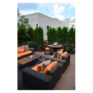 Chelsea Terrace Garden - Transitional - Patio - New York - by Jeffrey ...