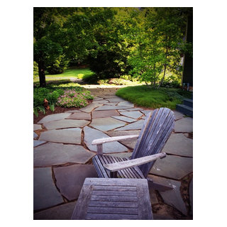 Chester Springs, Chester County PA Garden Design - Traditional - Patio ...