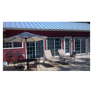 Chicken Coop to Poolhouse Remodel - Traditional - Patio - Baltimore ...