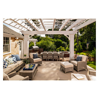 Classic Ranch - Beach Style - Patio - Boston - by McPhee Associates of ...