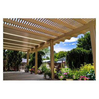 Combo Cover With Skylights - Traditional - Patio - Boise - by ...