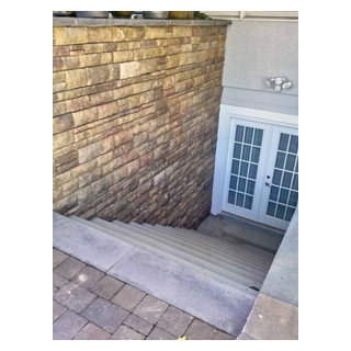 Concrete Stairwell - Classique - Terrasse et Patio - Philadelphie - par ...