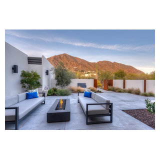 Contemporary Home Build in Phoenix - Contemporary - Patio - Phoenix ...